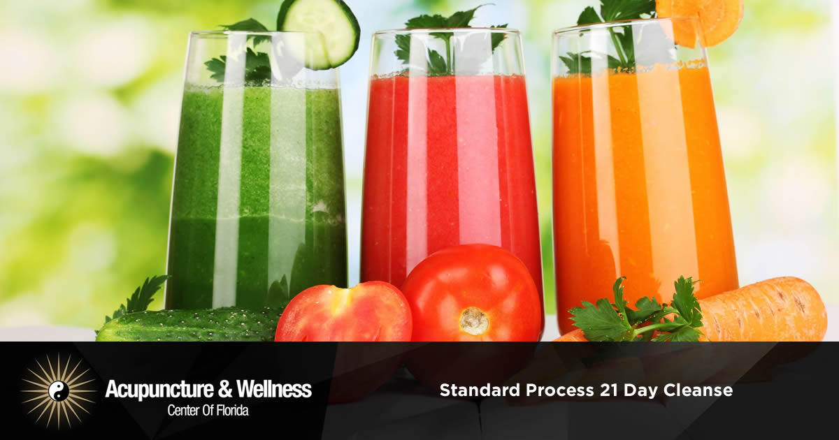 Standard Process 21 Day Cleanse - Acupuncture & Wellness Center of Florida